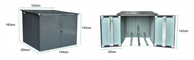Bike Shed - It's Wheely Good - Sheds Direct Ireland