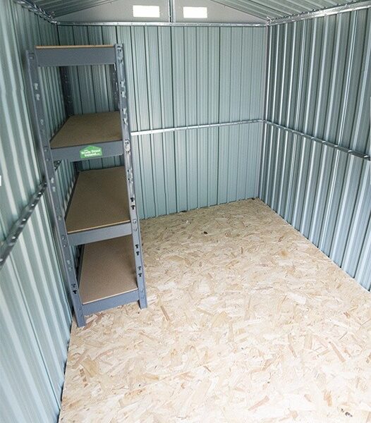 6ft x 9ft Steel Shed - Long and Strong - Sheds Direct Ireland