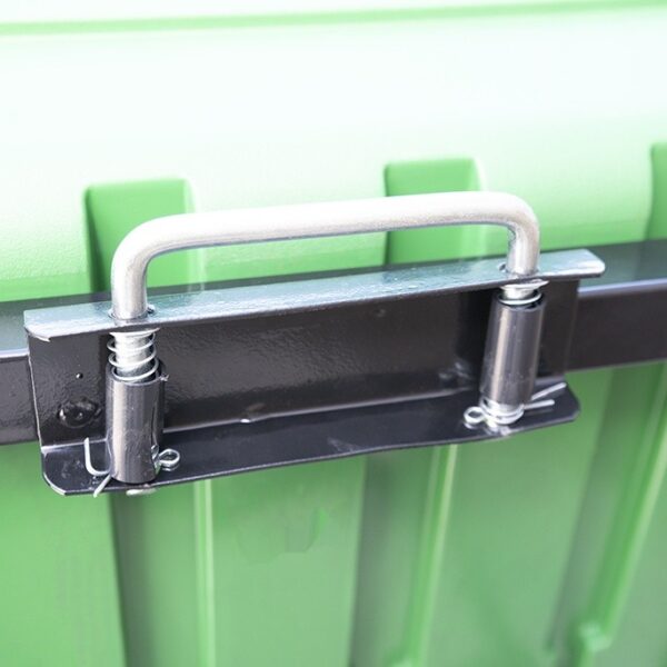 Tipping Cart: 4-Wheels with Tow Bar, 250L - Sheds Direct Ireland