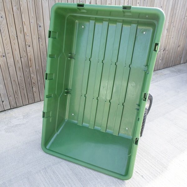 Tipping Cart: 4-Wheels with Tow Bar, 250L - Sheds Direct Ireland