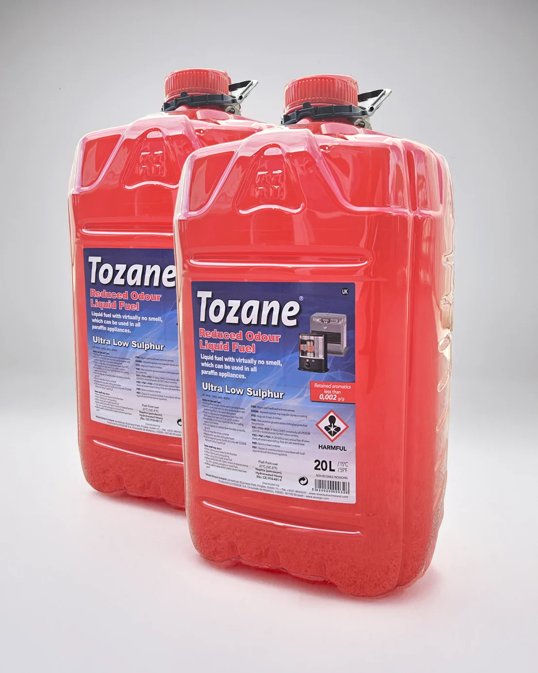 Paraffin Oil Tozane (2 Drums) - Sheds Direct Ireland