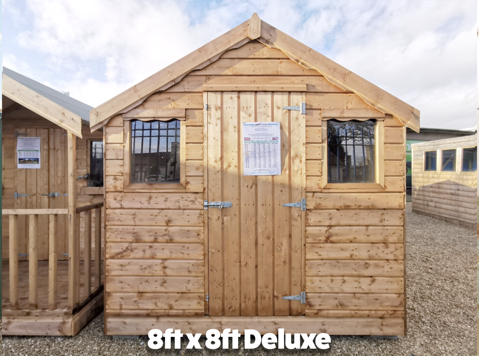 Wooden Shed (Standard Style) – Sheds Direct Ireland