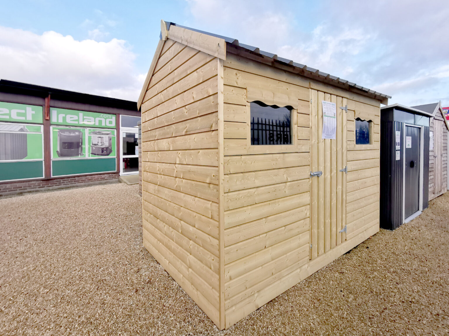 Wooden Cottage Shed - The Popular Alternative - Sheds Direct Ireland
