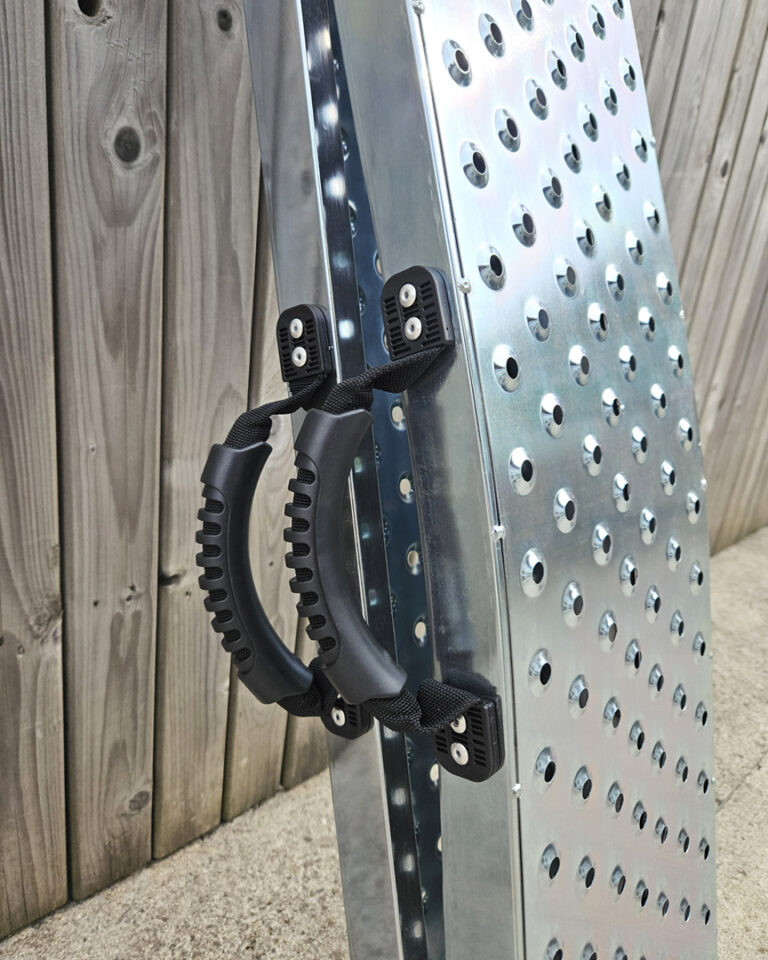 Folding Ramps Set (500kg) - compact and tough - Sheds Direct Ireland