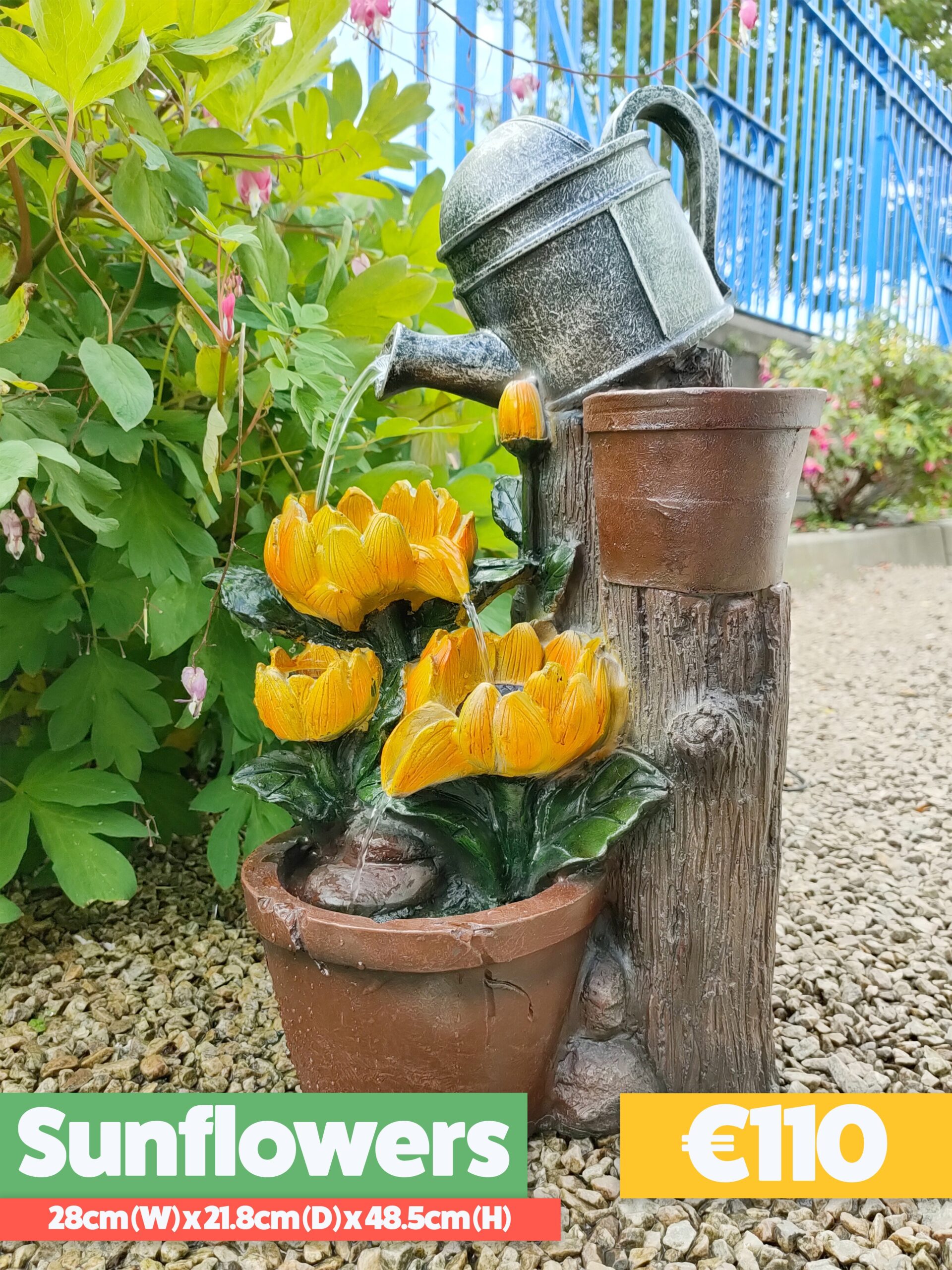 Wonderful Water Features (6 styles available) - Sheds Direct Ireland