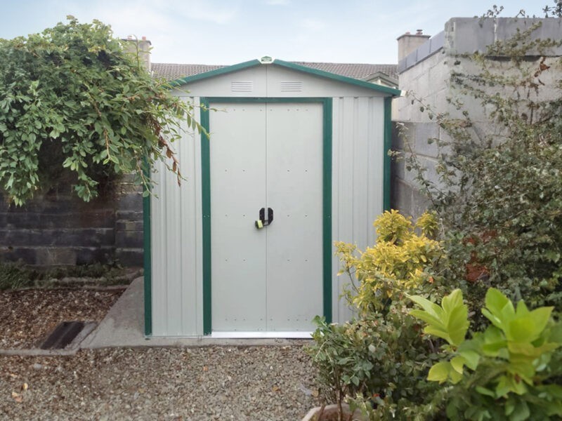 The 6ft x 5ft Steel Shed - Compact and Strong - Sheds Direct Ireland