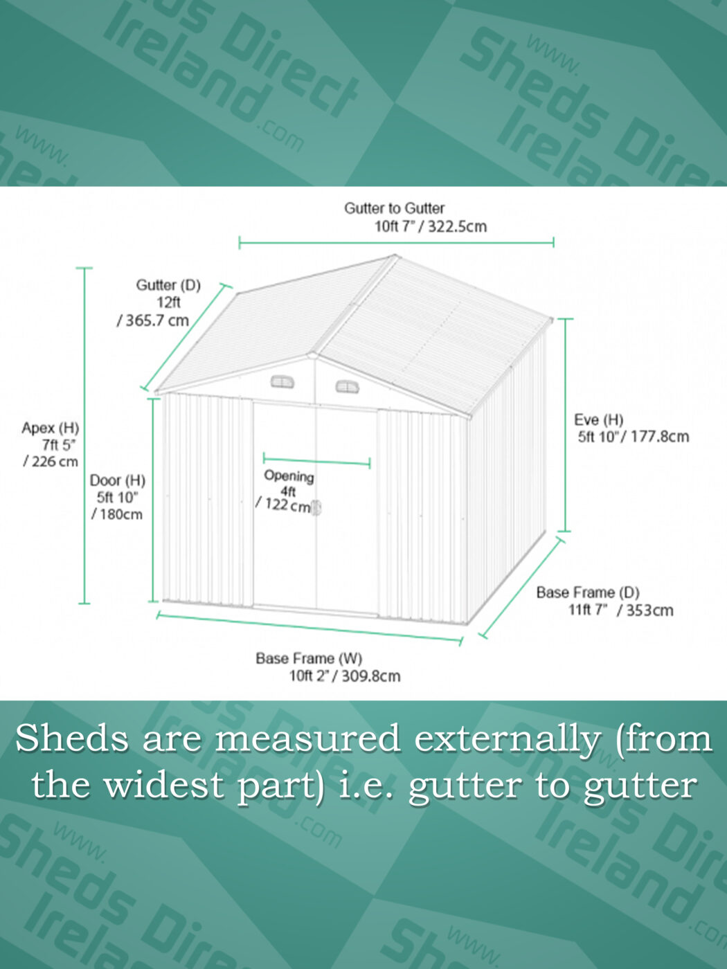 The Colossus Shed - Sheds Direct Ireland