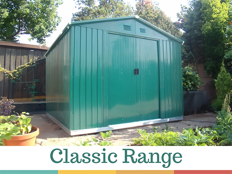 Steel Sheds - Sheds Direct Ireland